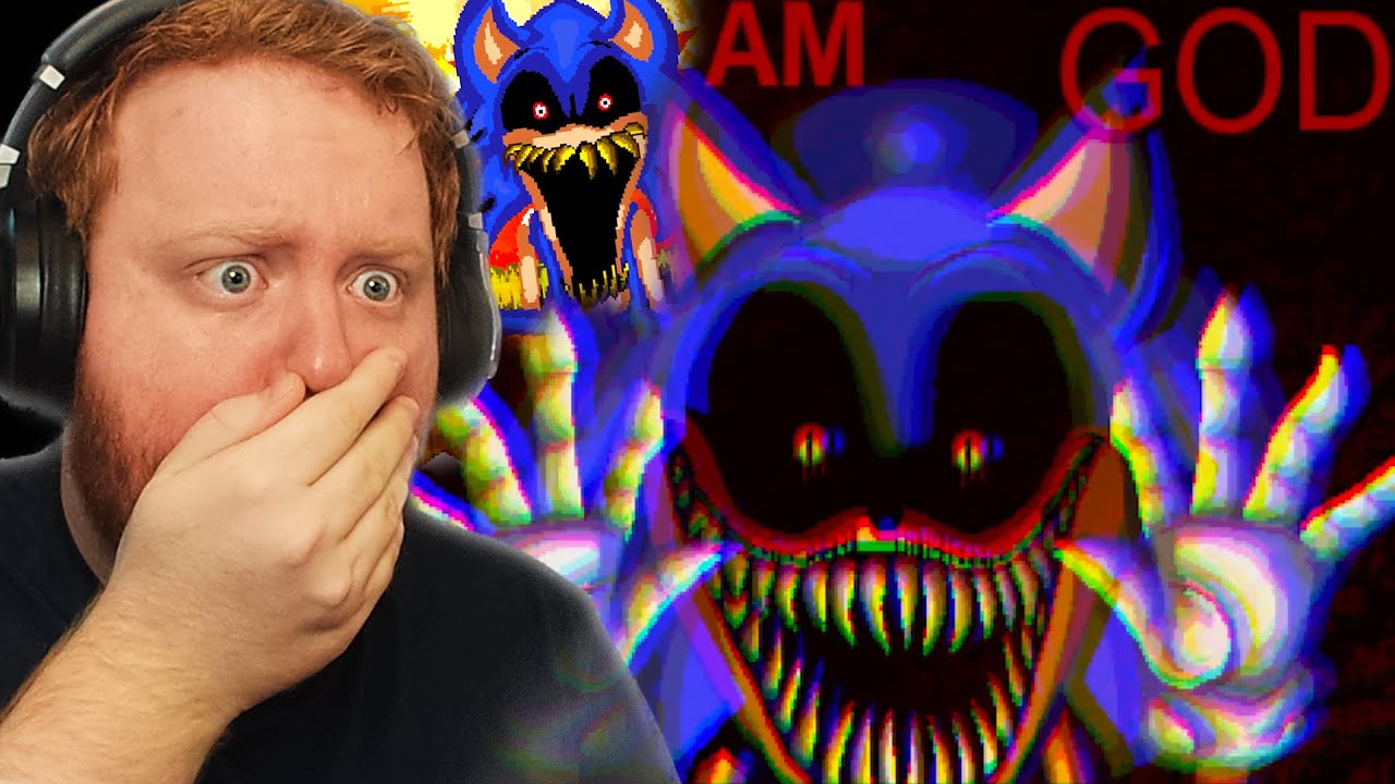I PLAYED THE MOST CURSED SONIC.EXE HORROR GAME OF ALL TIME!! | Sonic ...