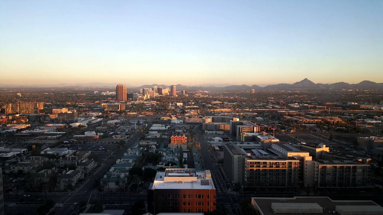 Sunrise over Phoenix - YouTube