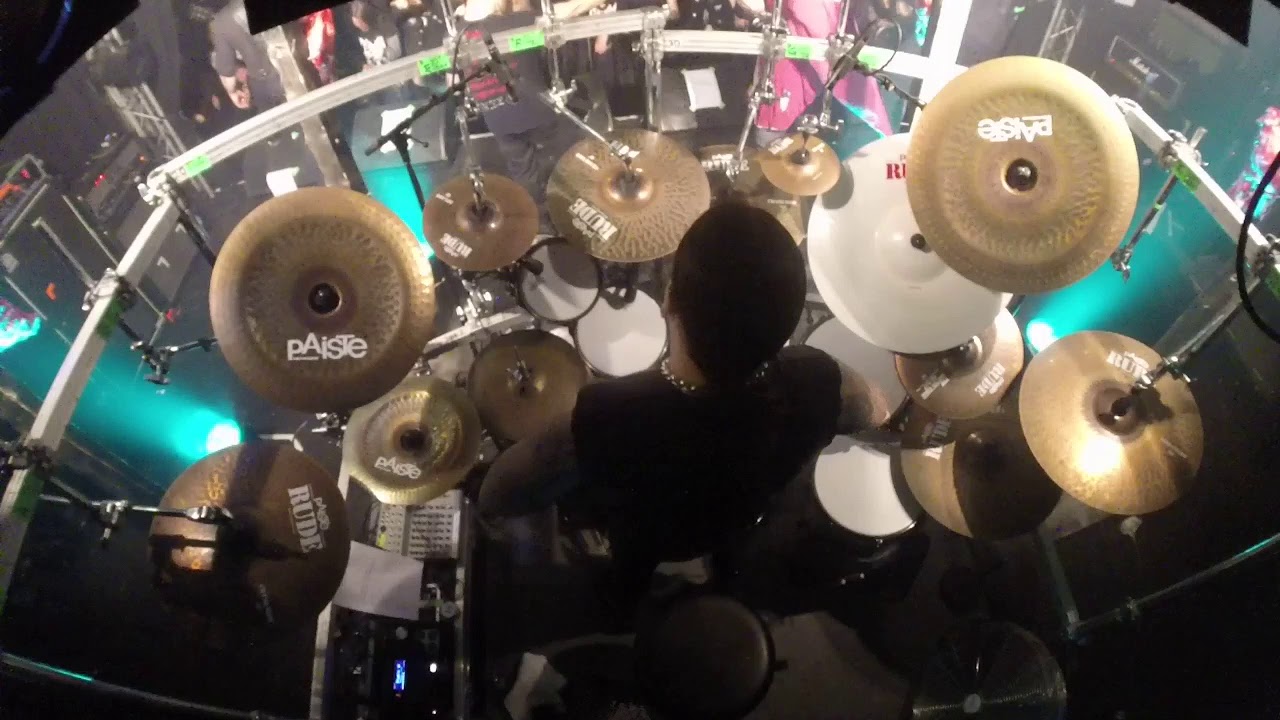 Hellhammer drum cam Mayhem live in oslo John dee 18.03.2018 Part 5 ...