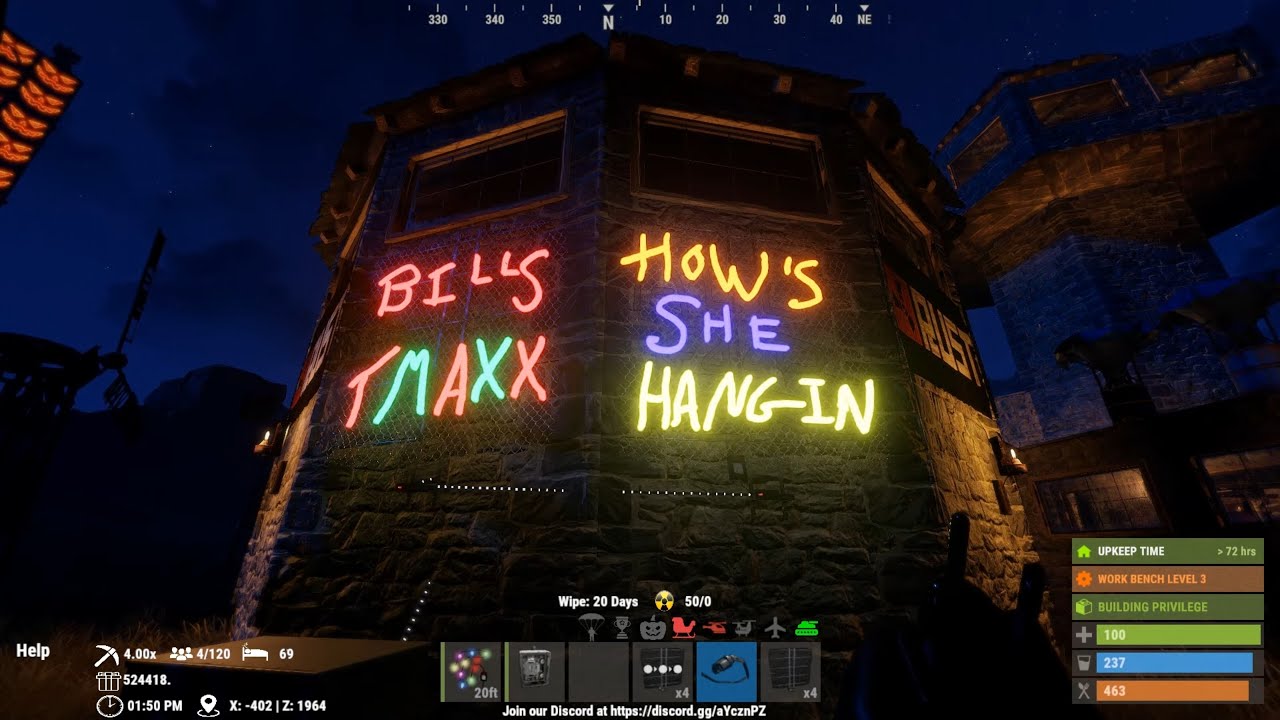 Rusty Sunday..Tryout of new Christmas goodies...Neon Signs! - YouTube