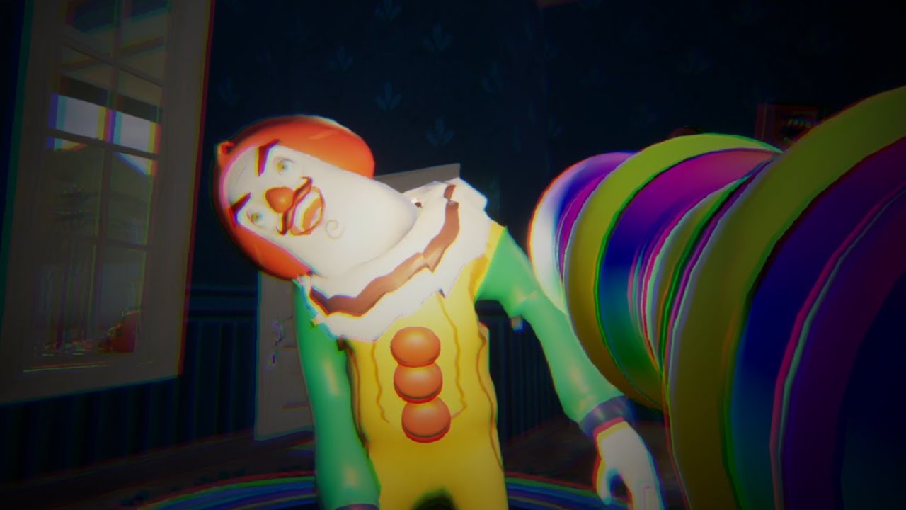 I STOLE MY CLOWN NEIGHBOR HAPPY LAUGHING - Hello Neighbor Mod - YouTube