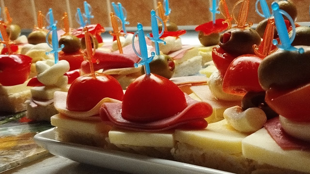 How to make a canape - YouTube