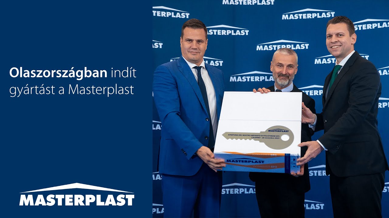 Olaszországban indít gyártást a Masterplast - YouTube