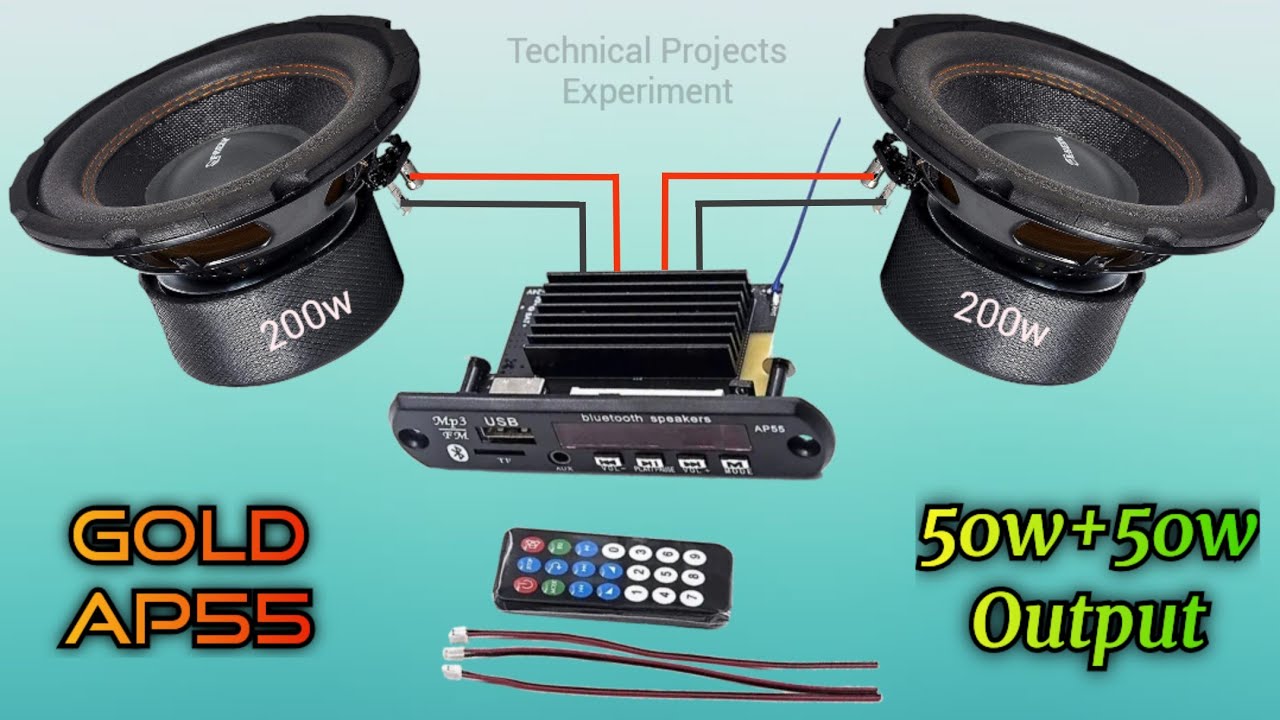 Gold AP55 100w Bluetooth Amplifier | Gold Amplifier | Gold AP55 ...