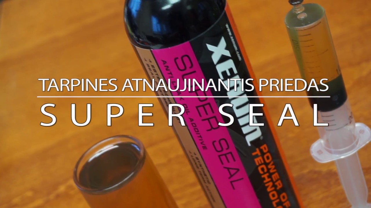 [Xenum] Tarpines atnaujinantis priedas | SUPER SEAL - YouTube