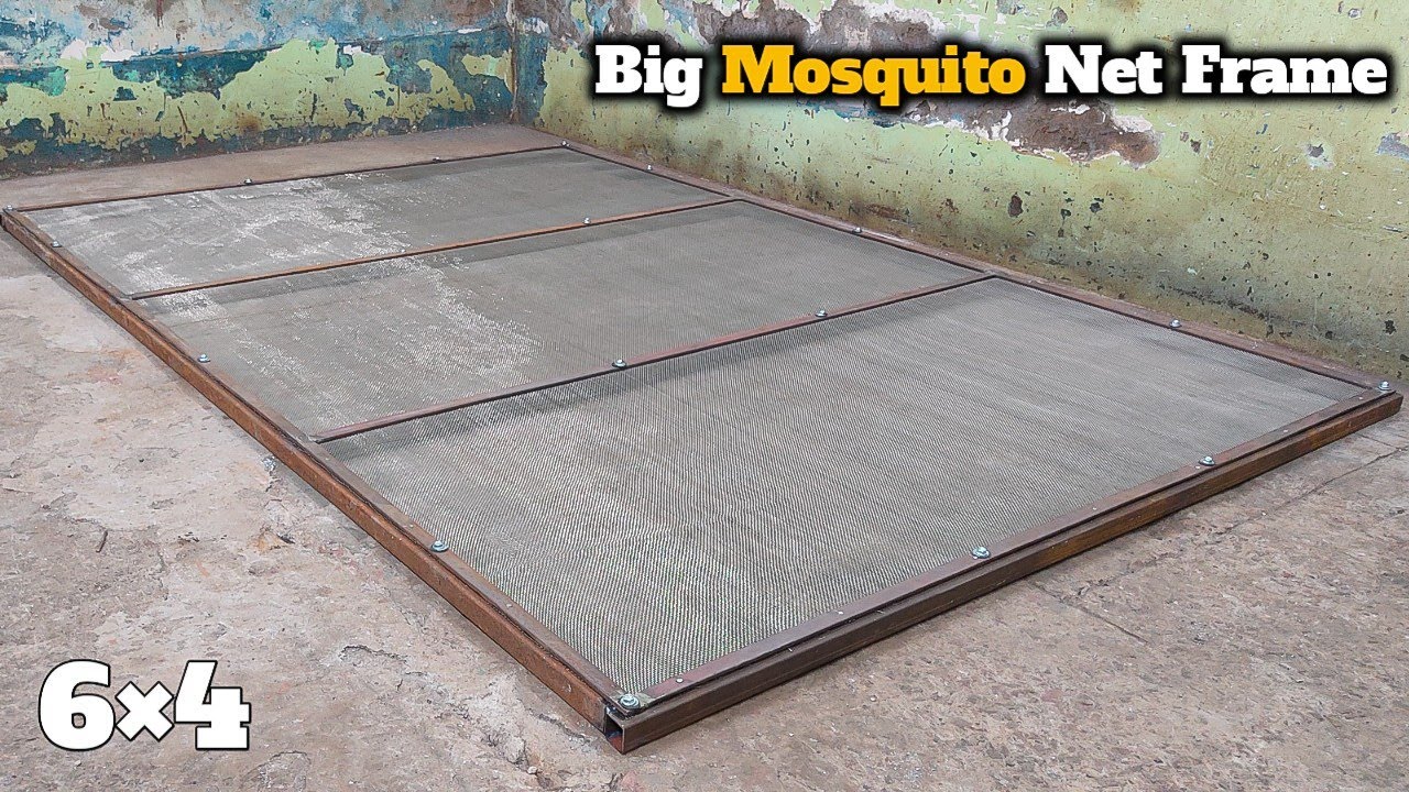 How Do I Fit The Mesh Into Such A Large Frame || 1.Inch Pipe 6×5 ...