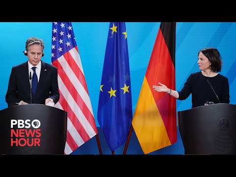 LIVE: Blinken und deutsche Außenministerin treffen sich während ukrainischer Gegenoffensive