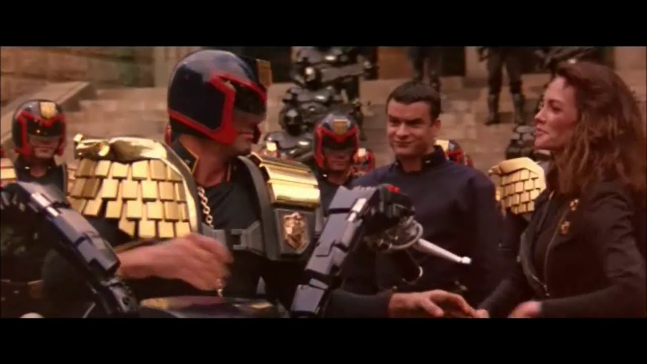 Judge Dredd Abandons Society at the end of Judge Dredd (1995) - YouTube
