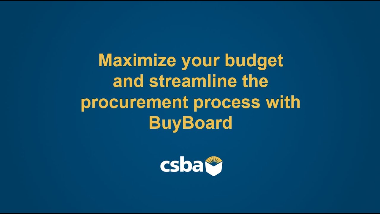 Maximize your budget and streamline the procurement process with ...