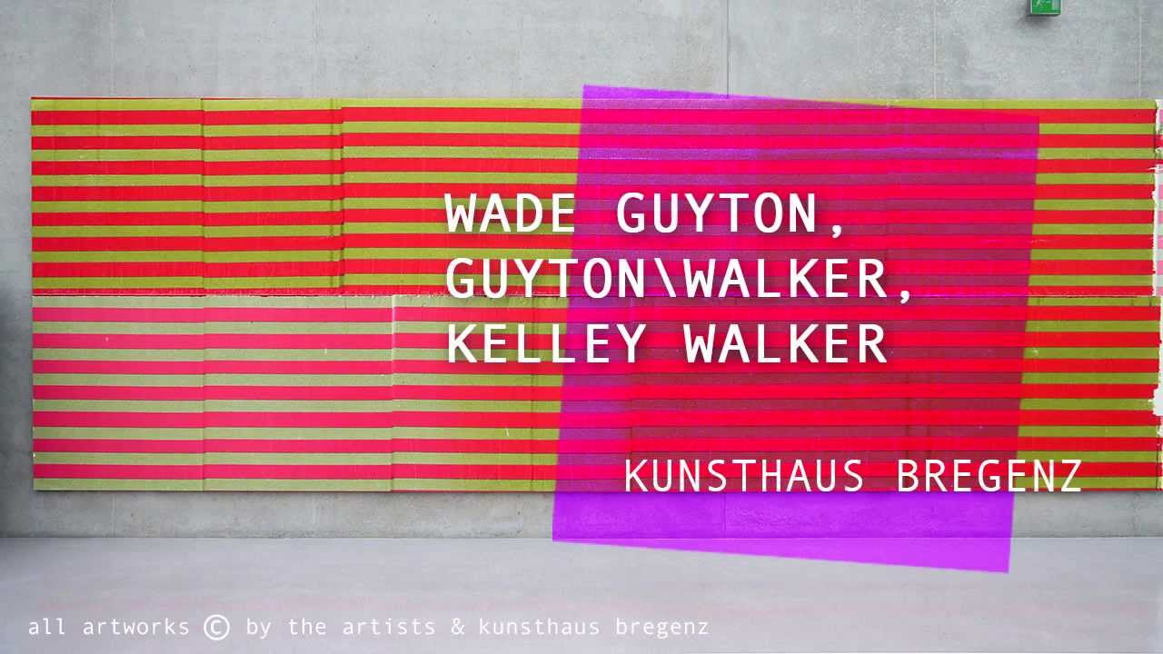 theartVIEw - Wade Guyton, Guyton\Walker, Kelley Walker at the KUNSTHAUS ...