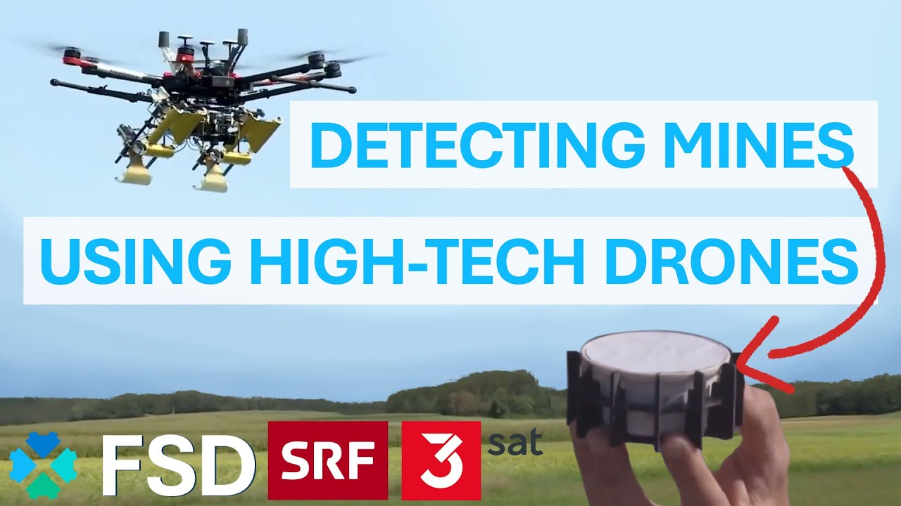 New drones for demining - Germany (2022) - YouTube