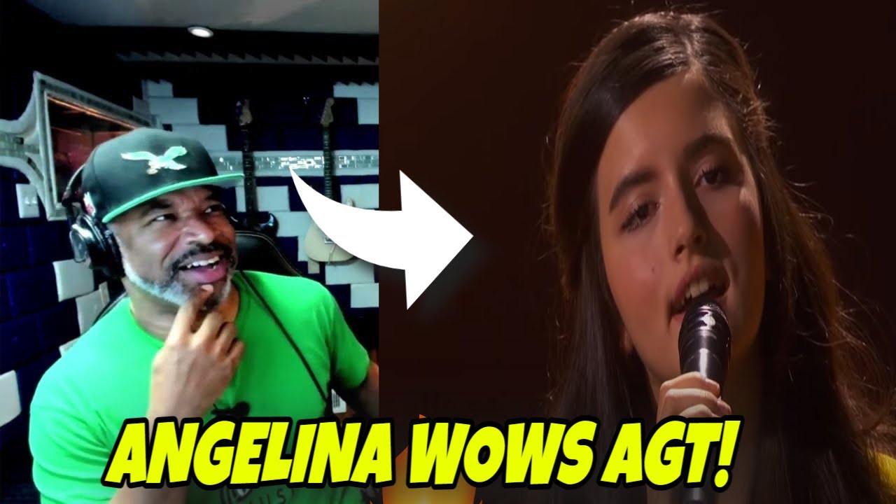 😱 Producer's FIRST Listen: Angelina Jordan's Elton John Cover on AGT ...