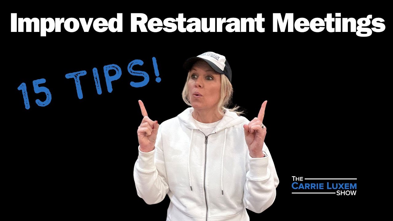 How Restaurant Leaders Can Improve Their Meetings and Presentations ...