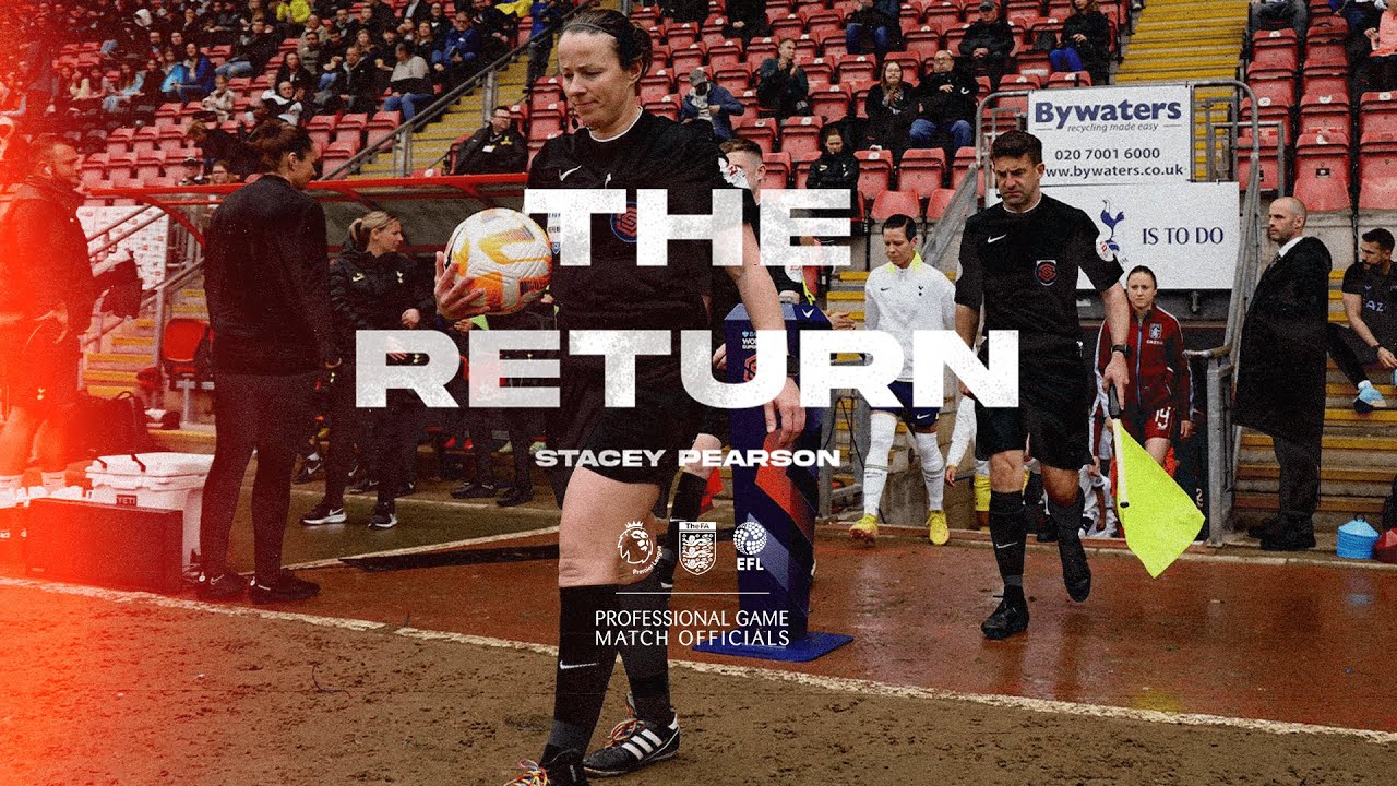 Returning to top-flight officiating after giving birth | Barclays WSL ...