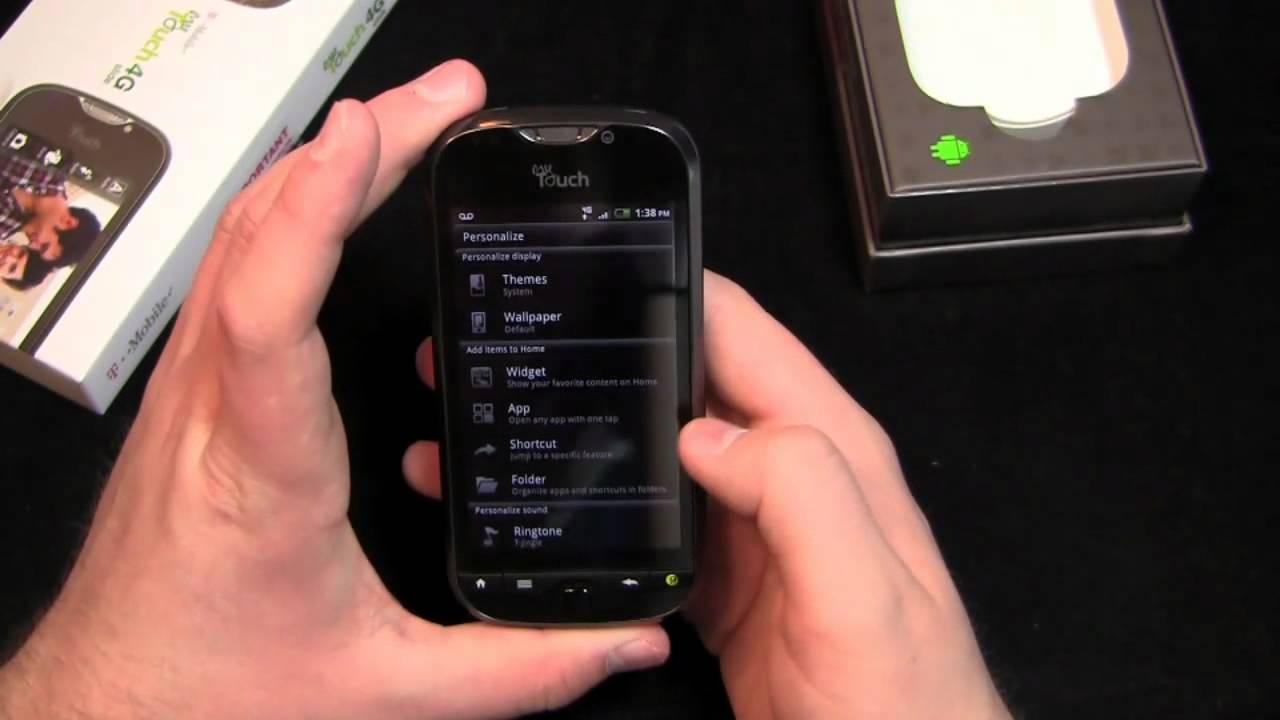 T-Mobile myTouch 4G Slide Unboxing - YouTube