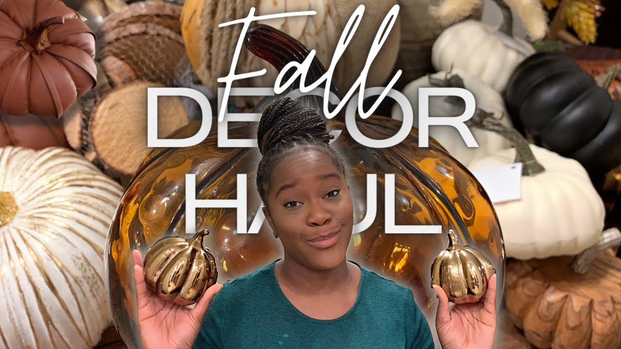 Fall Decor Haul | Hobby Lobby Fall Decor Shopping 2022 | Fall ...
