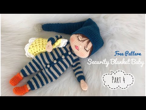AMIGURUMI | FINAL | Part 4 |  Uyuyan Bebek Uyku Arkadaşı (ENG SUBTITLES ON subtítulos ESPAÑOL)