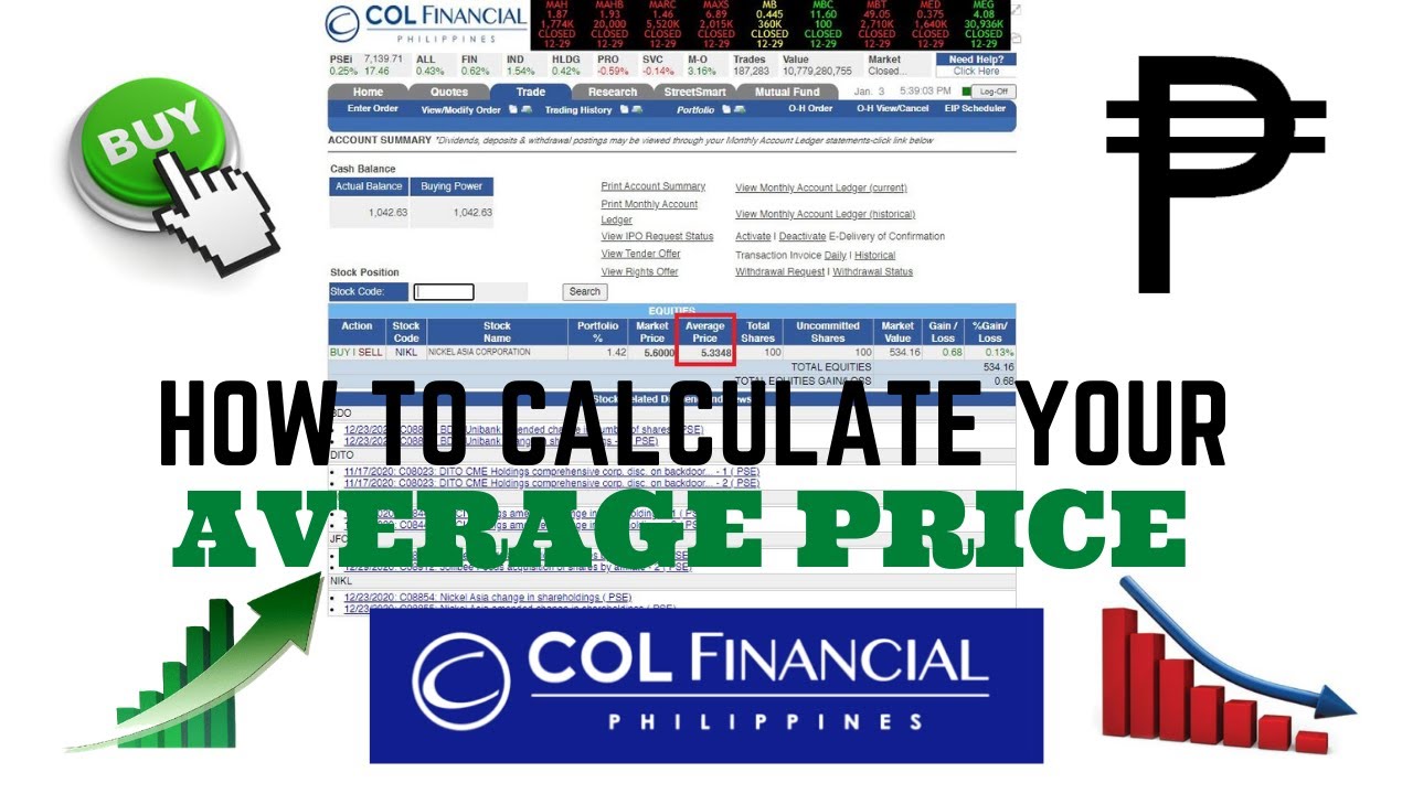 HOW TO CALCULATE AVERAGE PRICE BASIC TRADING YouTube HOW TO CALCULATE AVERAGE PRICE BASIC TRADING YouTube