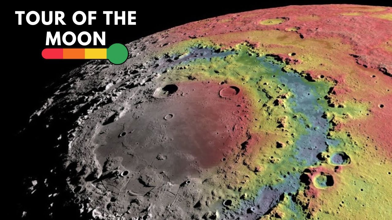 Exploring the Moon in 4K A High Definition Lunar Journey - YouTube