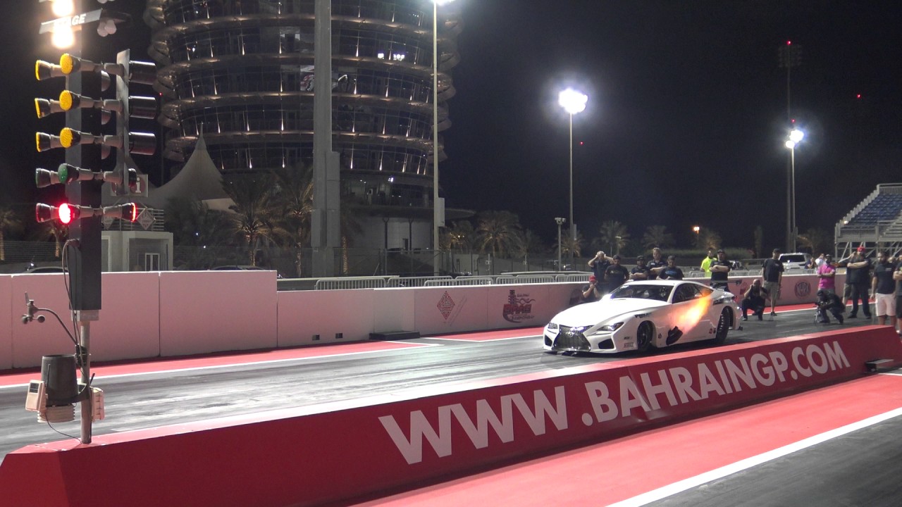 EKanooRacing's Pro Mod Lexus RCF Runs 3.91@204MPH - YouTube