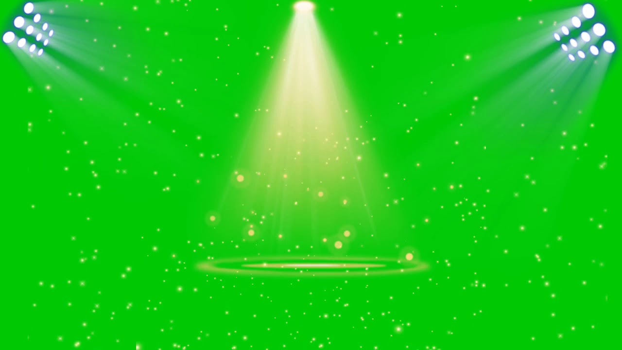 Green screen DJ light - YouTube
