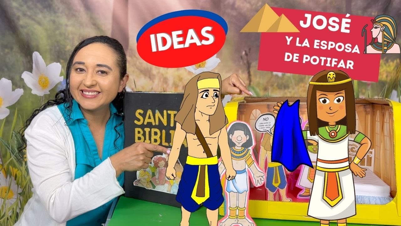 NO TE RINDAS-IDEAS-PRIMARIOS-LECCION 10-JOSE Y LA ESPOSA DE POTIFAR ...