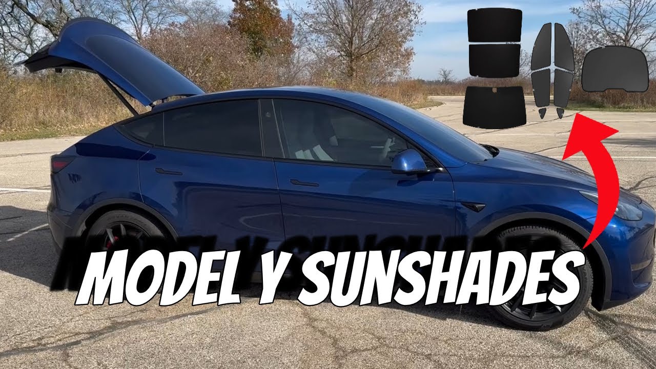 The Ultimate Model Y Sunshade Solution! - YouTube