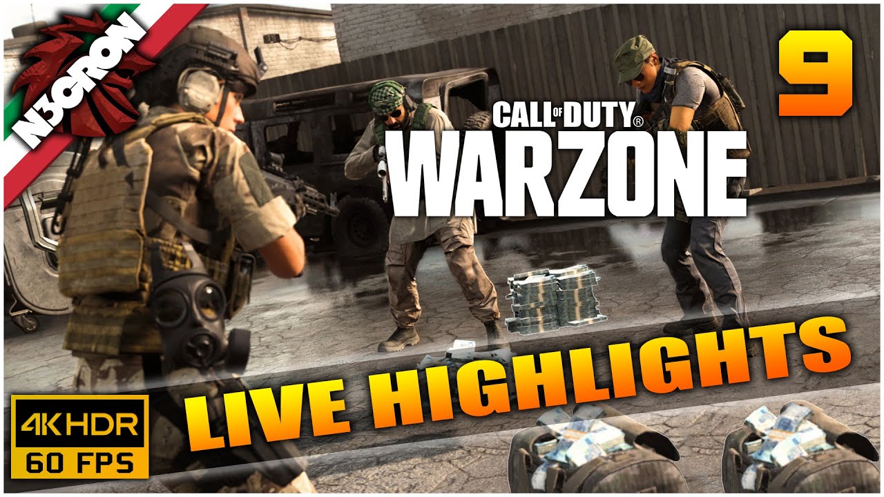 CALL OF DUTY: WARZONE Gameplay ITA #9 4K 60FPS LIVE HIGHLIGHTS - YouTube