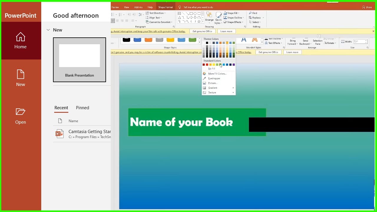 Add Name Introduction Easy Design | ដាក់ឈ្មោះដីហ្សាញស្អាតៗ - YouTube