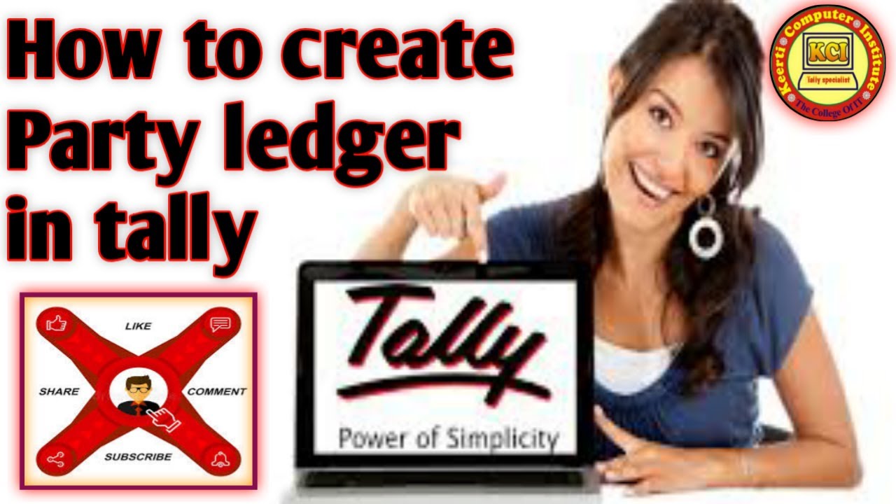 Ledger Creation In Tally Erp9 How To Create Party Ledger In Tally YouTube Ledger Creation In Tally Erp9 How To Create Party Ledger In Tally YouTube