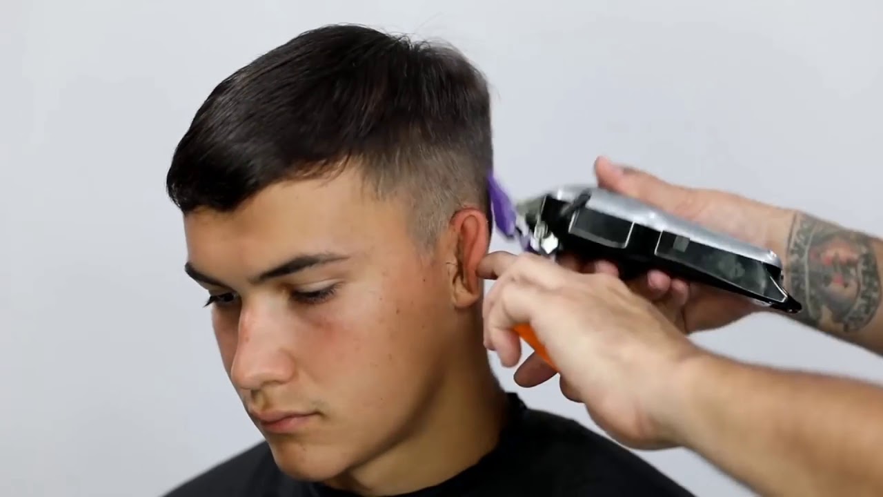 crew cut tutorial - YouTube