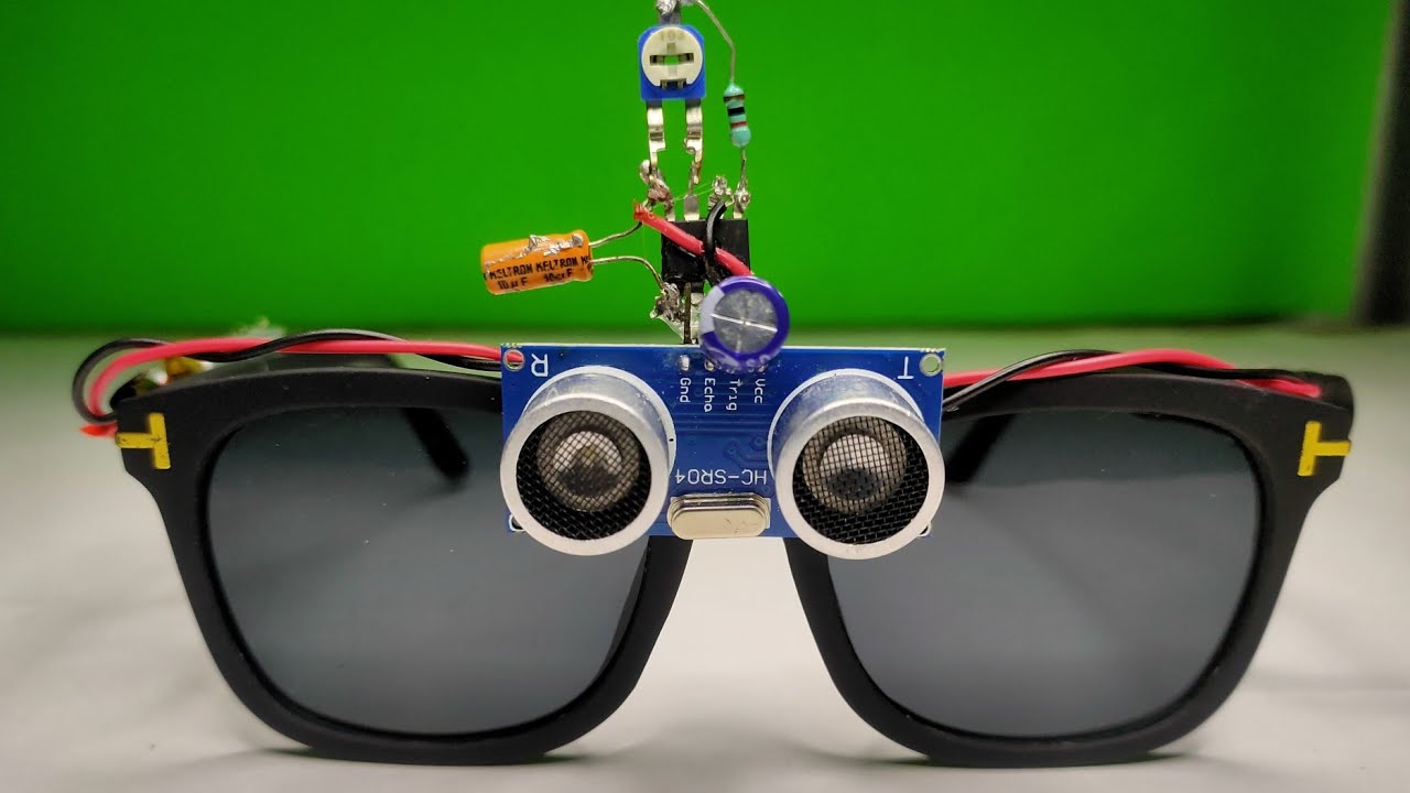 Smart Glasses For Blind || How to make smart Glasses for Blind People ( Without Arduino) - YouTube