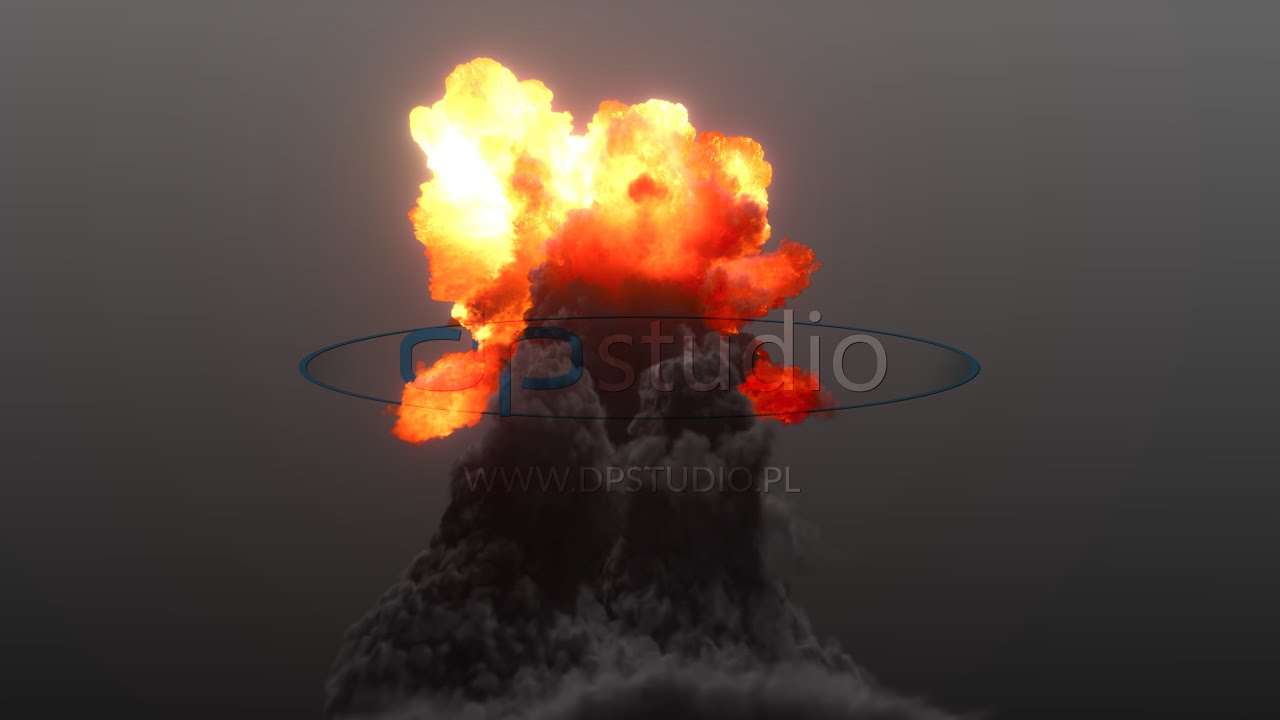 Nuclear Bomb Near 01 VFX ASSET - YouTube