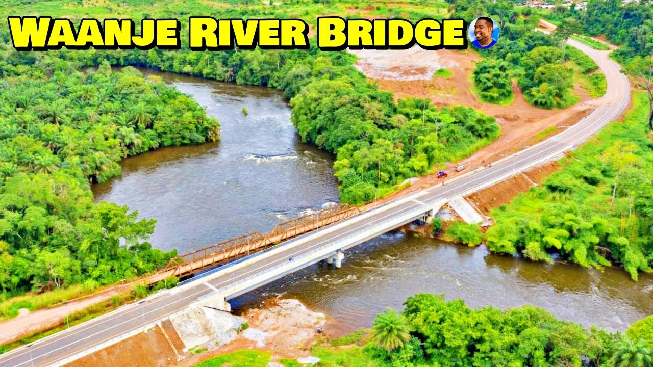 WAANJE RIVER BRIDGE - SIERRA LEONE🇸🇱 TO LIBERIA🇱🇷 - VLog 2023 - Explore ...