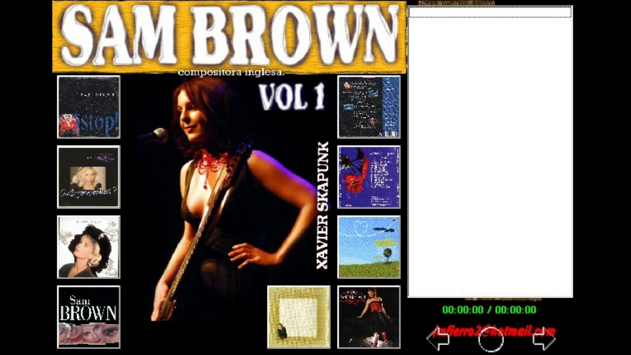 Discografía sam Brown vol1 - YouTube