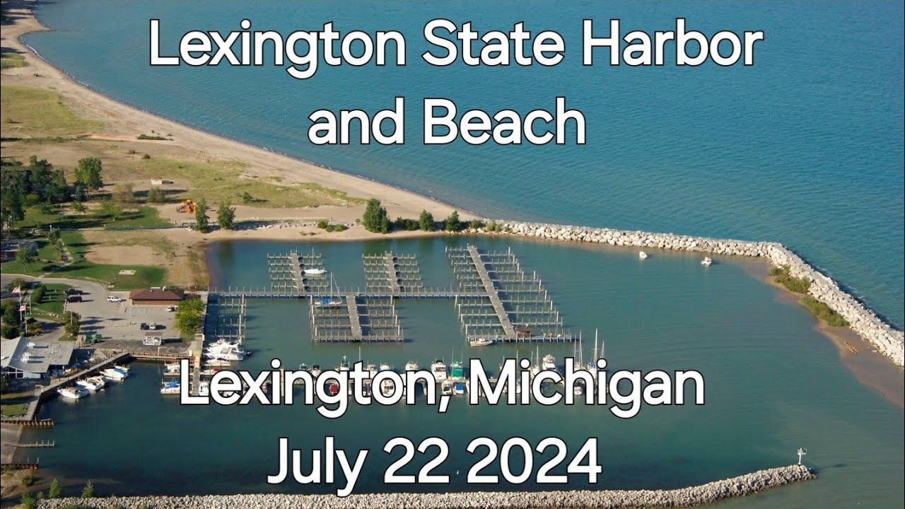Lexington State Harbor and Beach ⛱️ July 22 2024 - YouTube