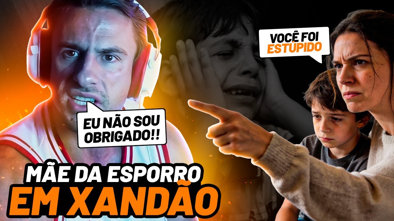 SUPER XANDÃO TOMA ESPORRO DE MÃE... E ELE NÃO DEIXOU BARATO - YouTube