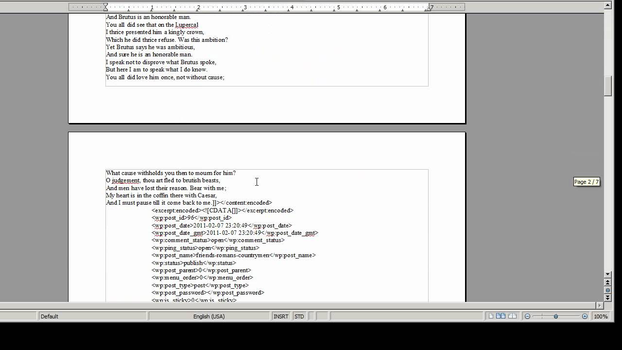 Web Site By Wordpress Backup Using Import Export Youtube