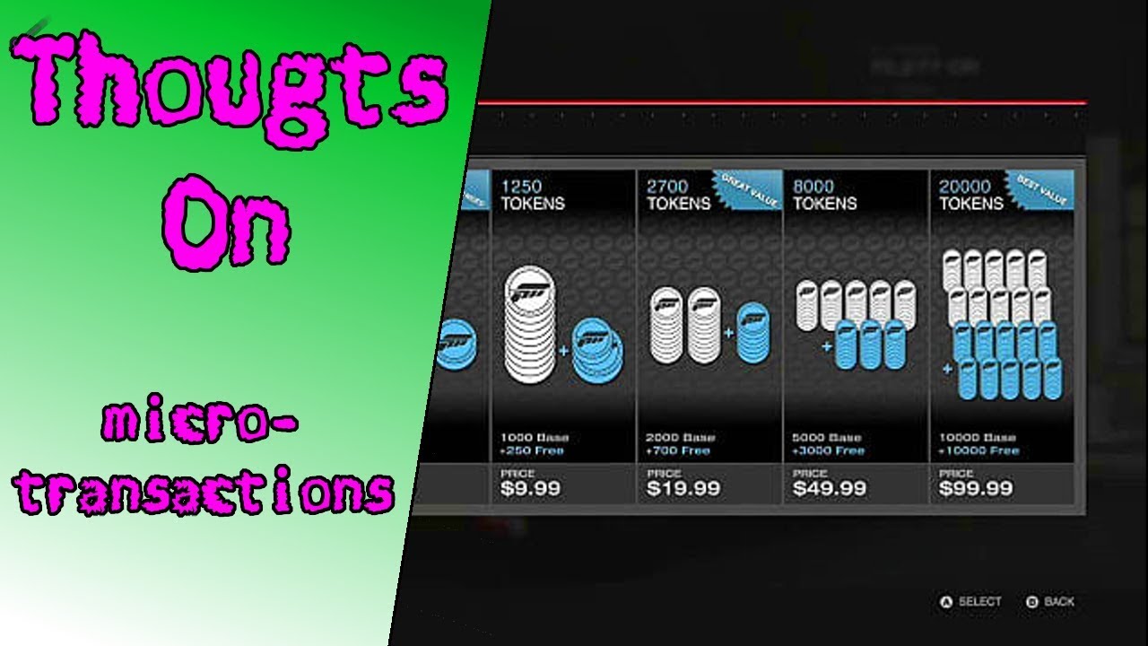 My Thoughts On Microtransactions - YouTube