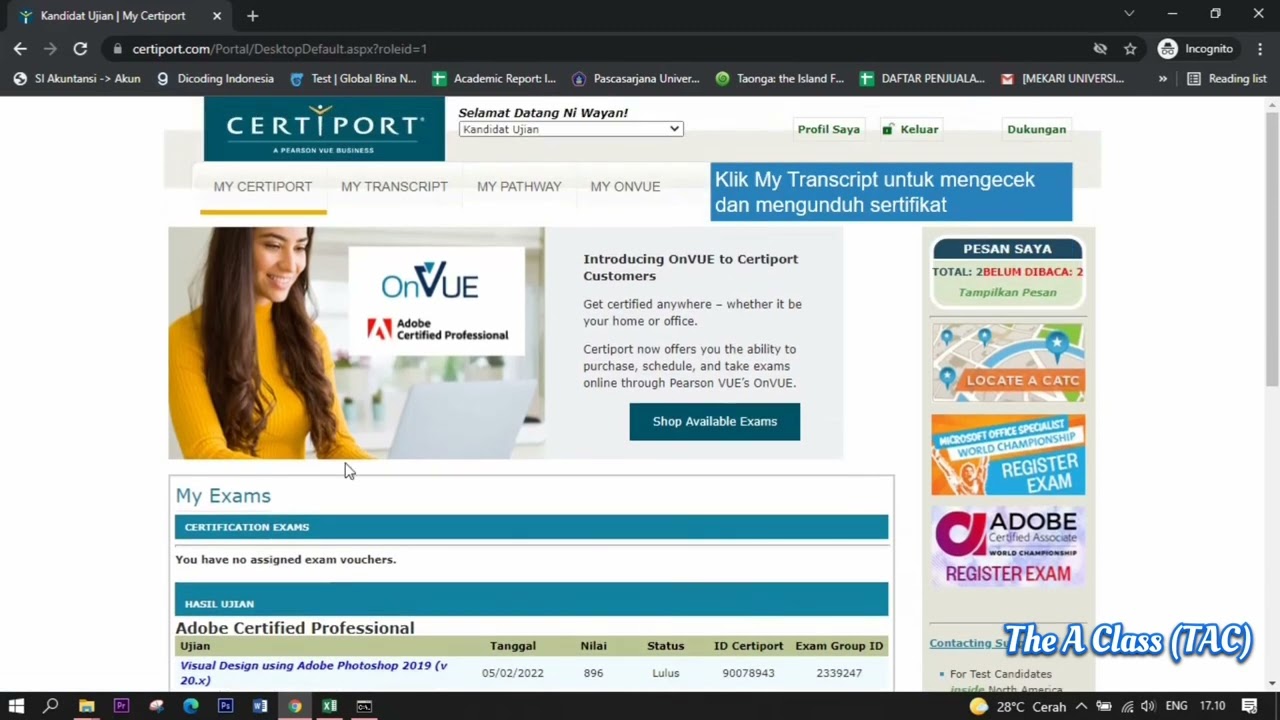 HOW TO ACCESS CERTIFICATE IN CERTIPORT ???? - YouTube