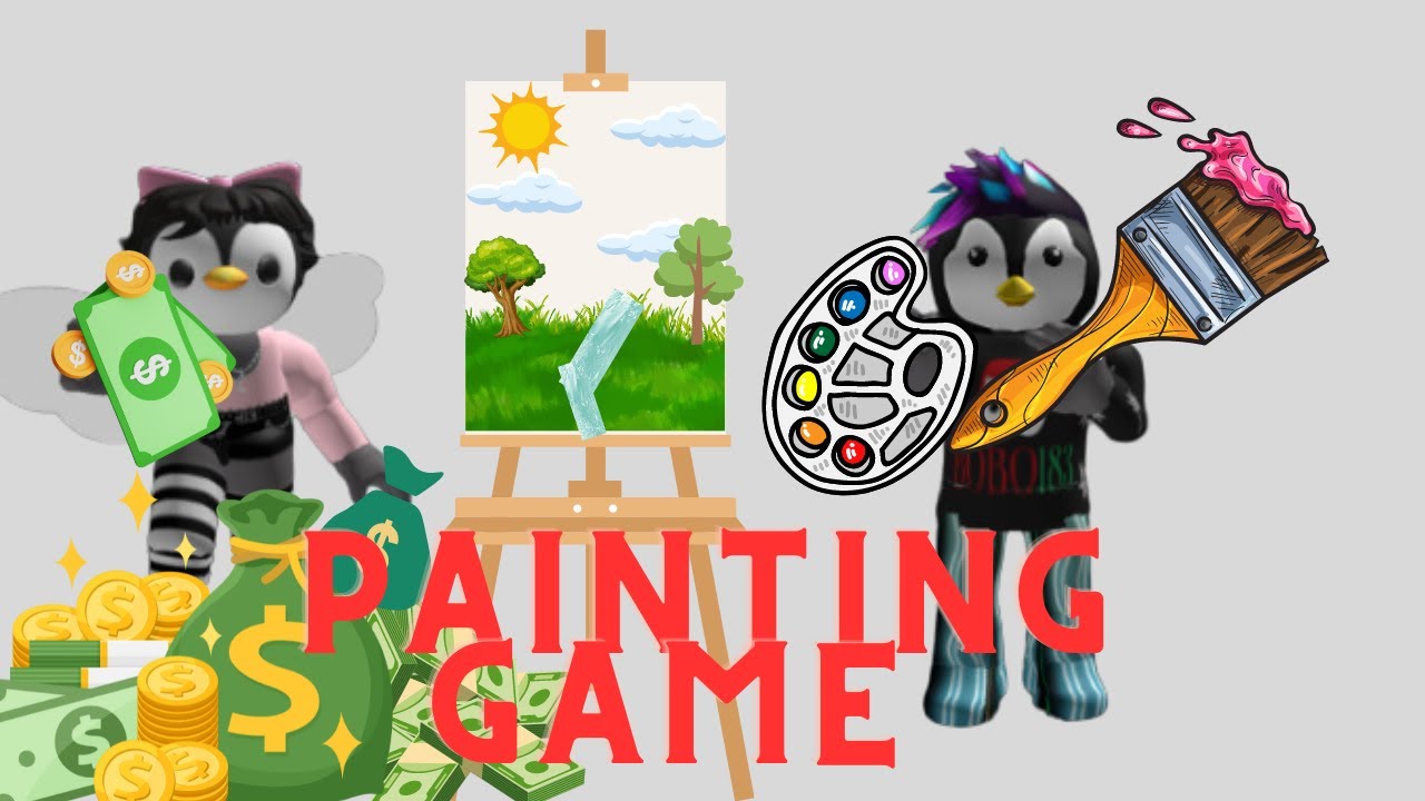 Painting game!!! - YouTube