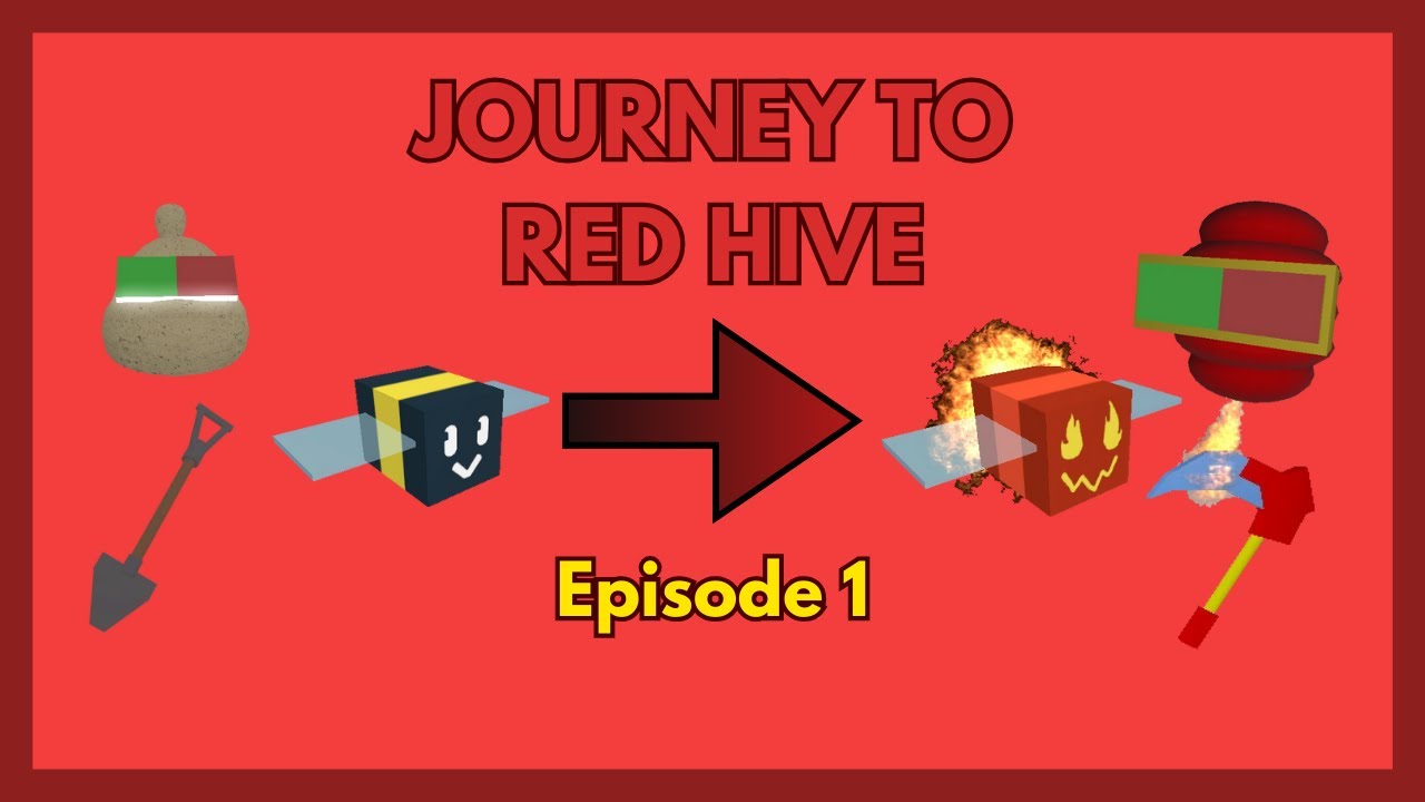Journey to red hive #1 Getting the red port-o-hive and scythe - YouTube