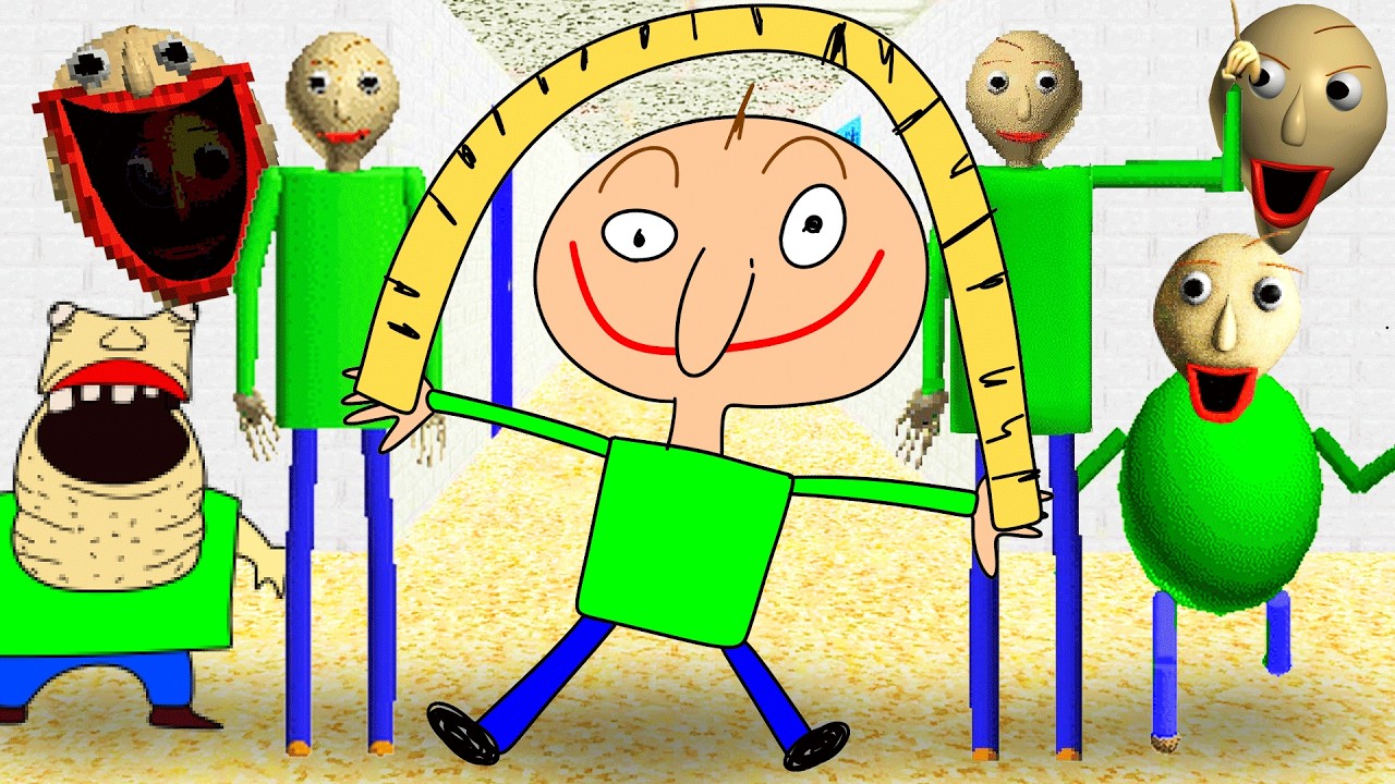 EVERYONE is Baldi... - YouTube