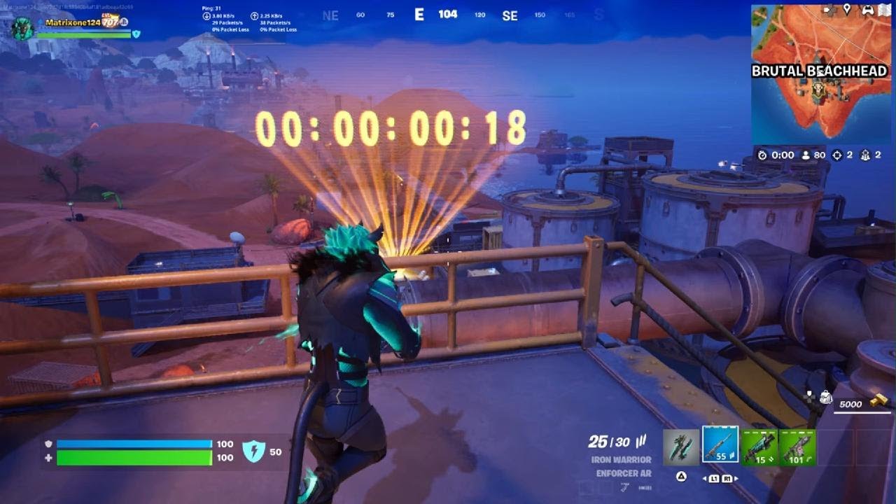 Fortnite Ch5 s3 Leviathan Pipeline mini event - YouTube