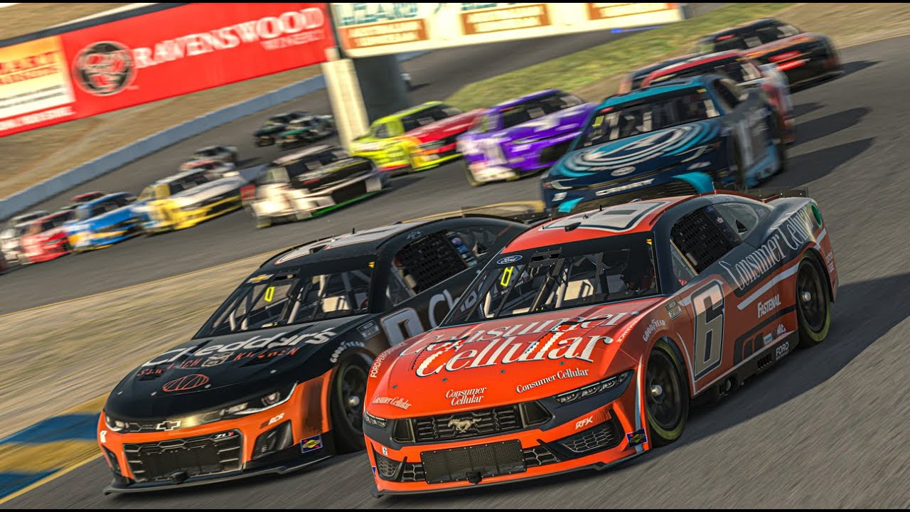 NASCAR CUP Series VR Race | Sonoma Raceway - YouTube