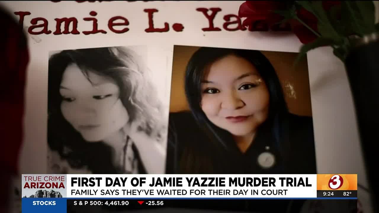 First day of high-profile Jamie Yazzie trial - YouTube