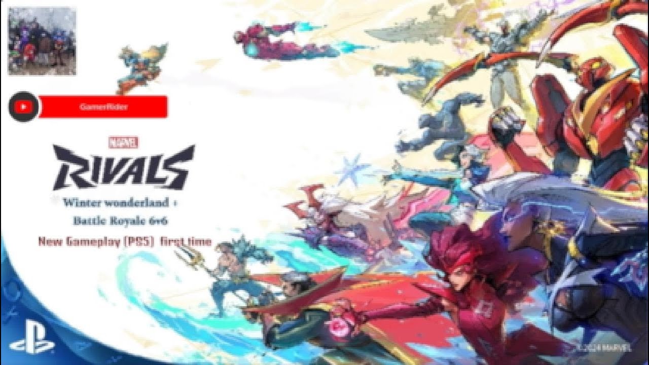 Marvel Rivals New Gameplay 🦸‍♂️ (PS5) first time - YouTube