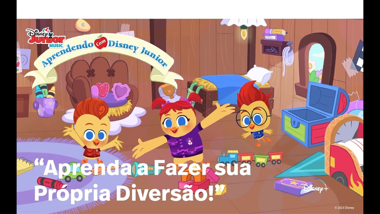 Aprenda a Fazer sua Própria Diversão! | Aprendendo Com Disney Junior ...