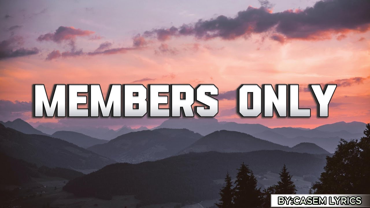 Drake - Members Only (lyrics video) ft. PARTYNEXTDOOR - YouTube