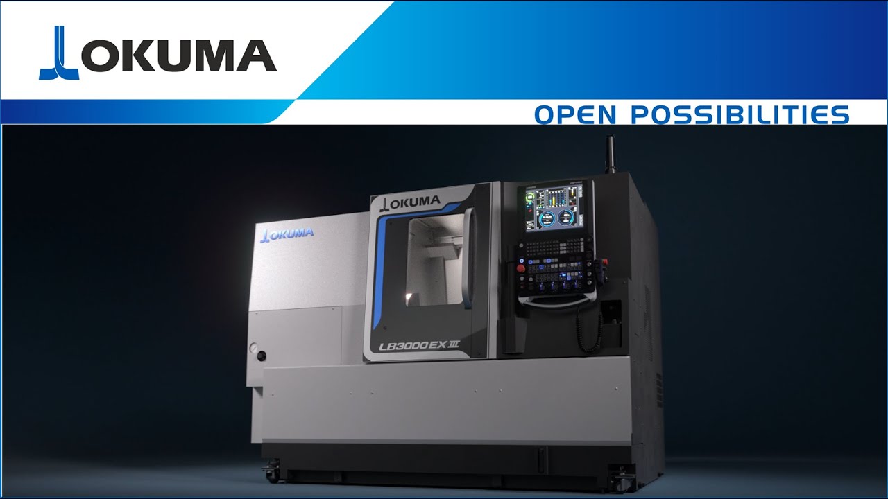 The Future of CNC Machining - The New Lathe LB3000 EX III - YouTube